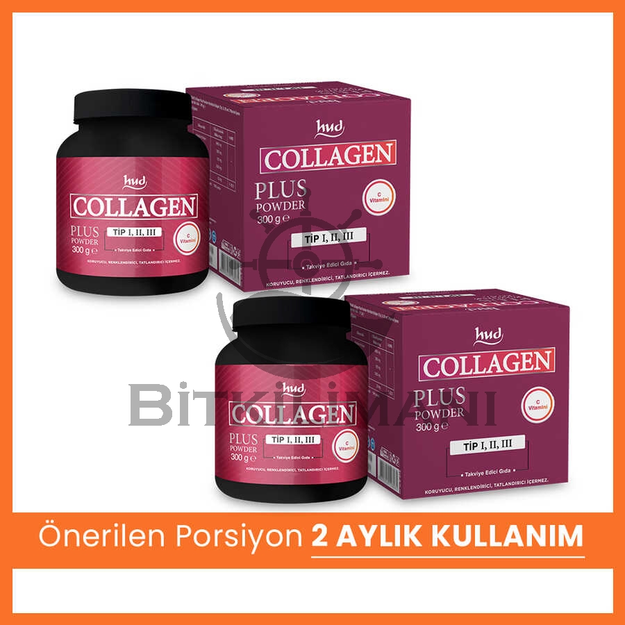 Hud Collagen Plus Powder 300 gr x 2 = 600 gr - Toz Kolajen (2 Adet) 2 ... Hud Collagen Plus Powder 300 gr x 2 = 600 gr - Toz Kolajen (2 Adet) 2 ...